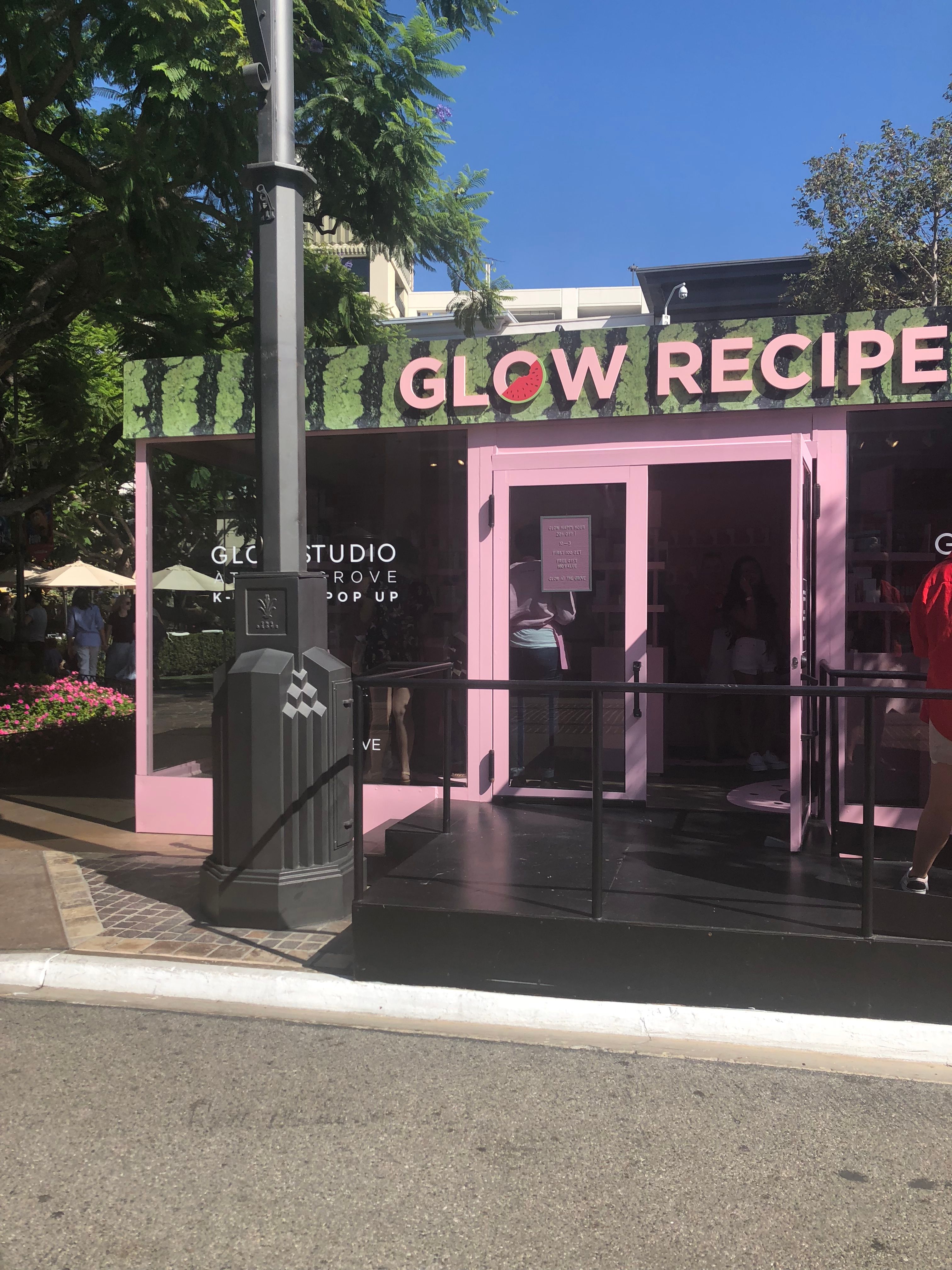 Glow Recipe pop-up at The Grove in Los A... - Beauty Insider Community
