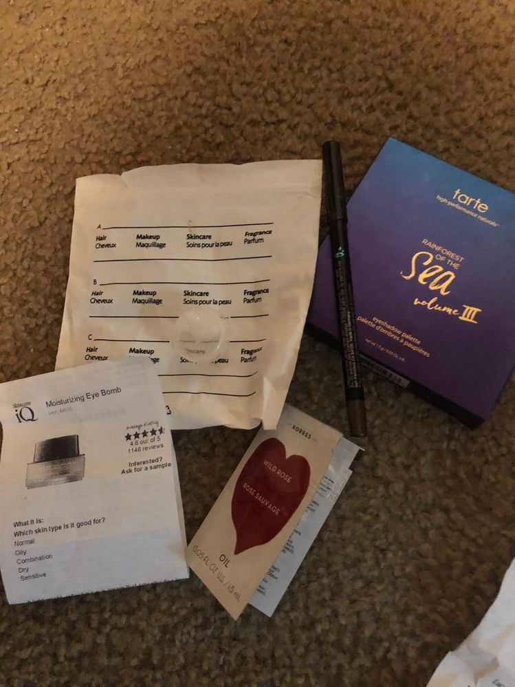 In store samples!! - Beauty Insider Community