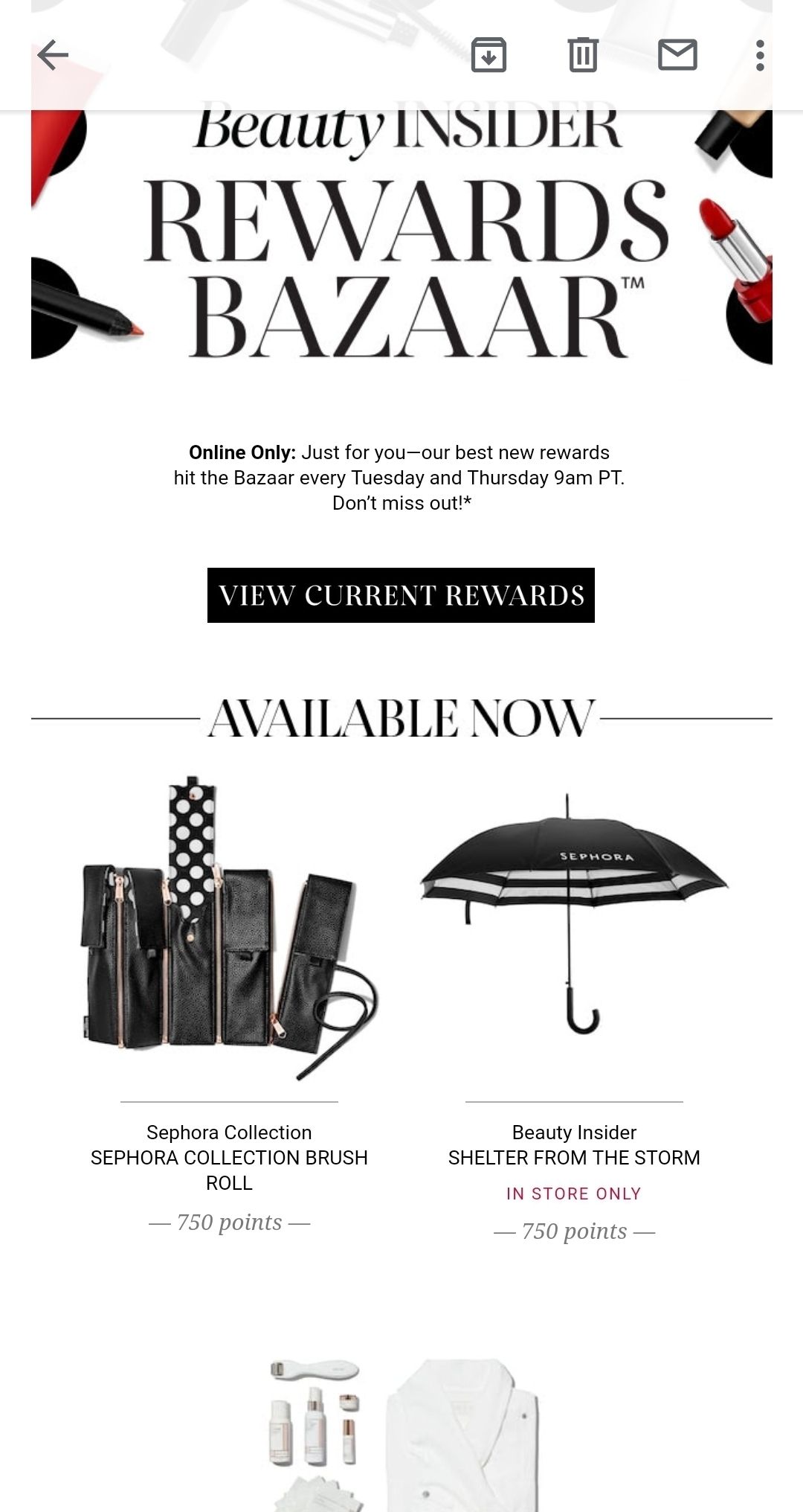 BeautyINSIDER Rewards Bazaar: Umbrella? - Beauty Insider Community