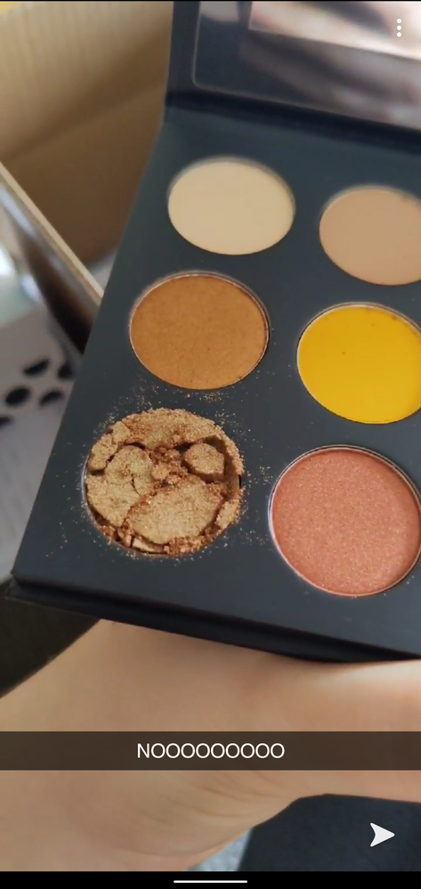 Broken palette - Beauty Insider Community