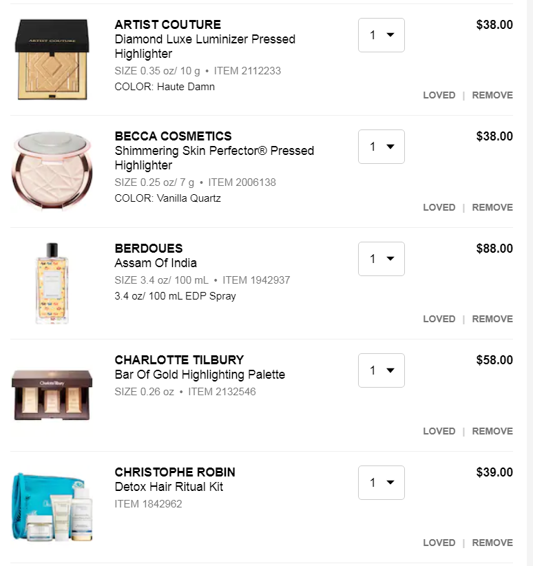 $1000 Fantasy Sephora Basket - Beauty Insider Community