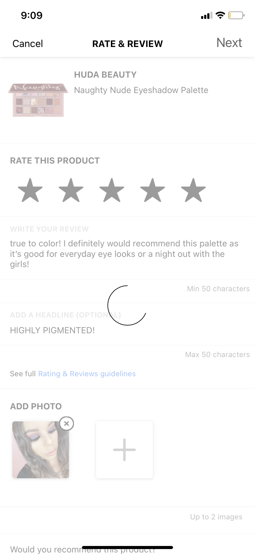 Pending review - Beauty Insider Community