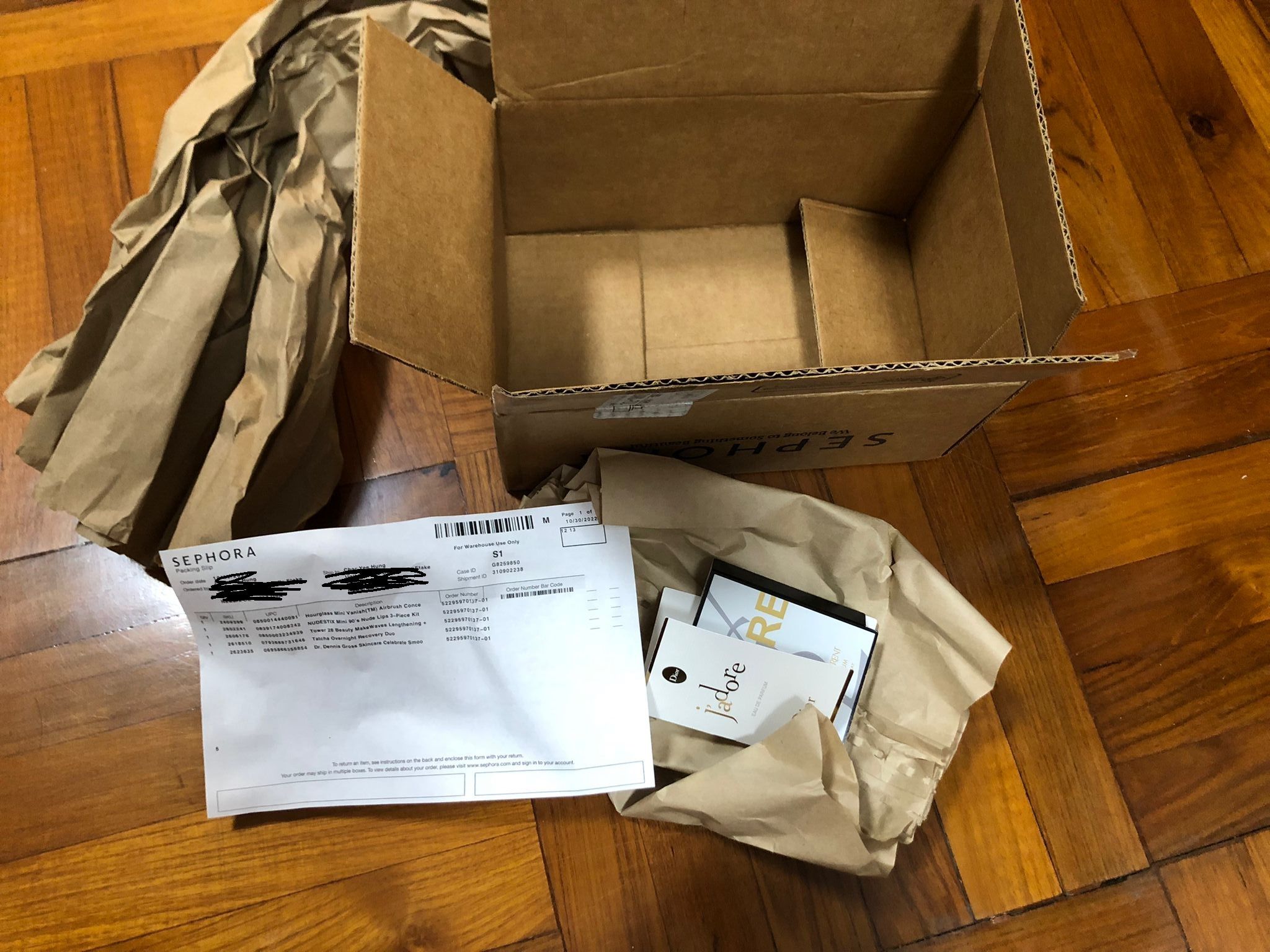 Received empty parcel - Beauty Insider Community