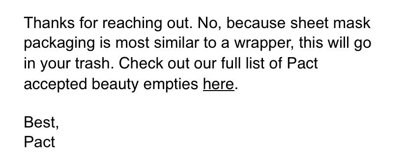 🌎 Sephora + pact ♻️ 💄 - Beauty Insider Community