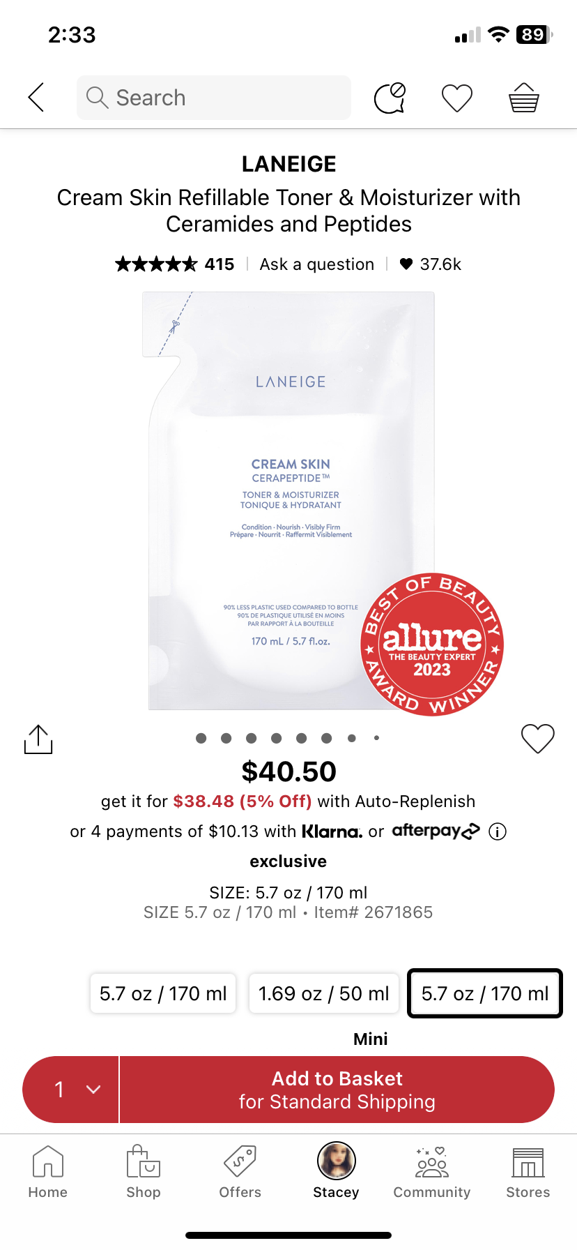 Laneige Refill - Beauty Insider Community