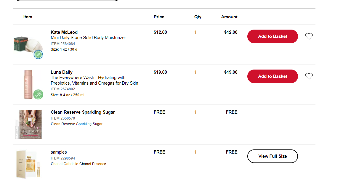 Re: Perfume Samples - Beauty Insider Community