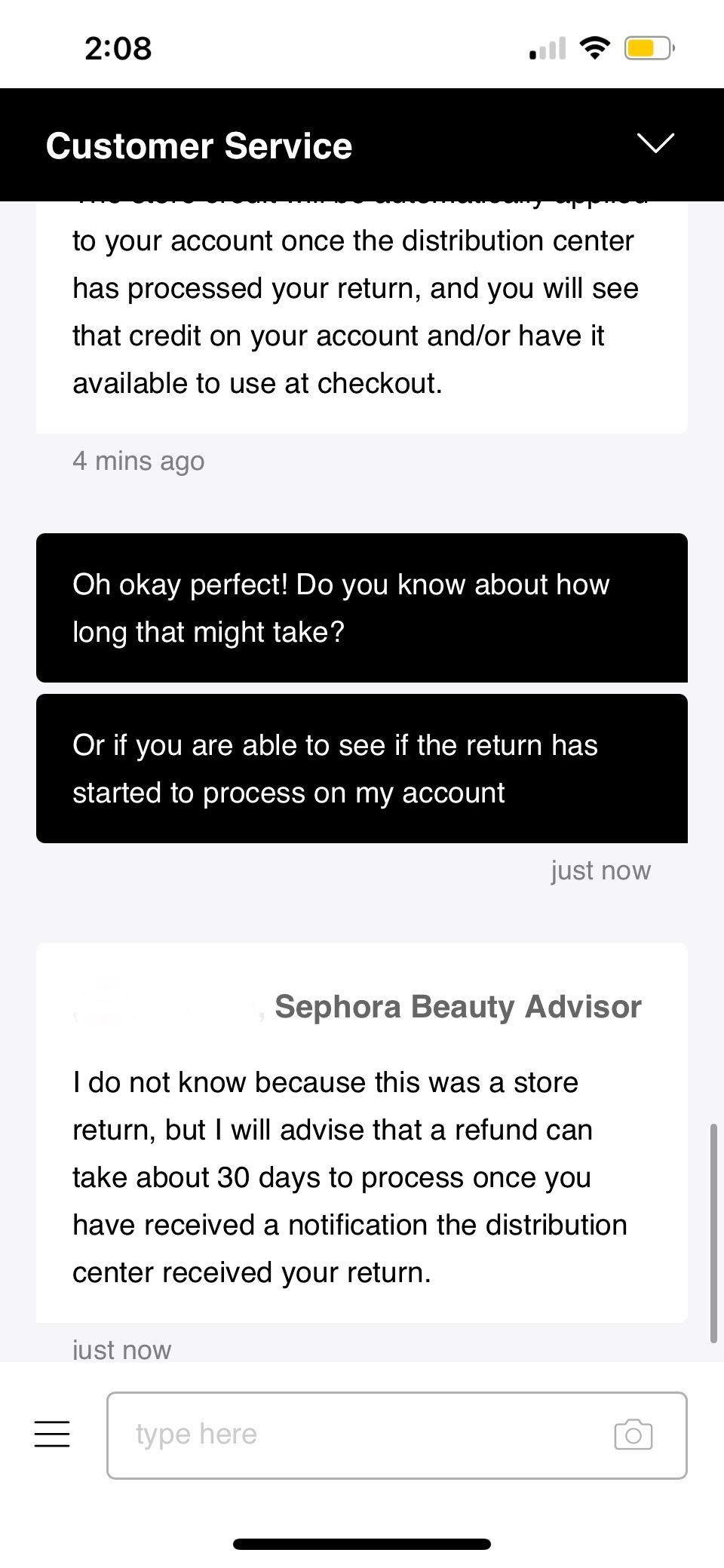 Lost Store Credit With Receipt - Took Aw... - Beauty Insider Community