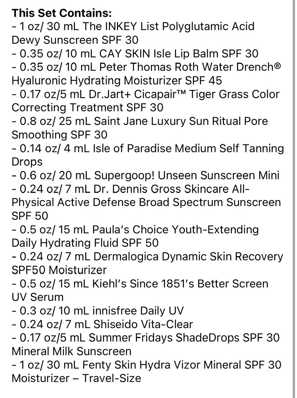 SEPHORA FAVORITES Sun Safety Kit 2024 - Beauty Insider Community