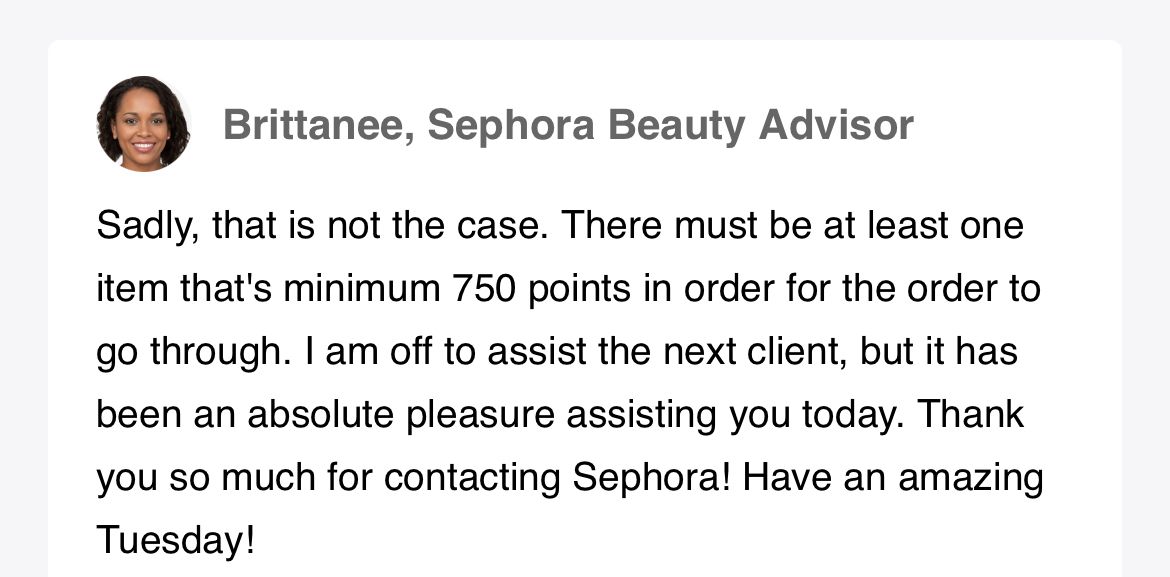 Customer service - Beauty Insider Community