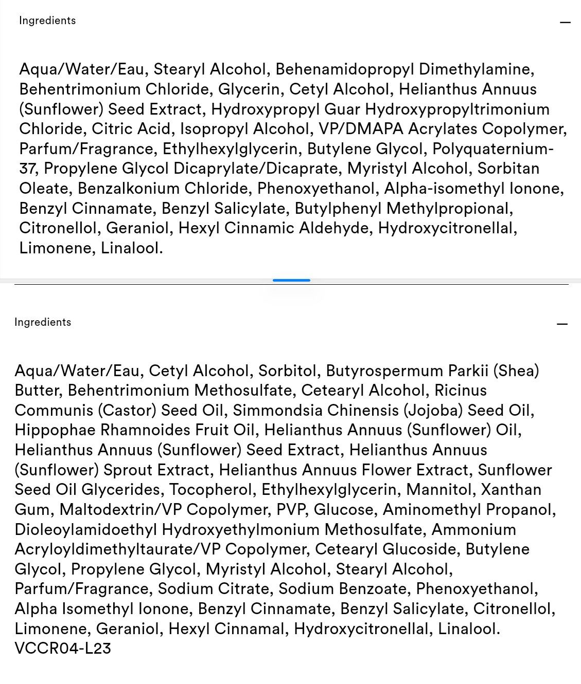 Re: Formula Changes - Beauty Insider Community