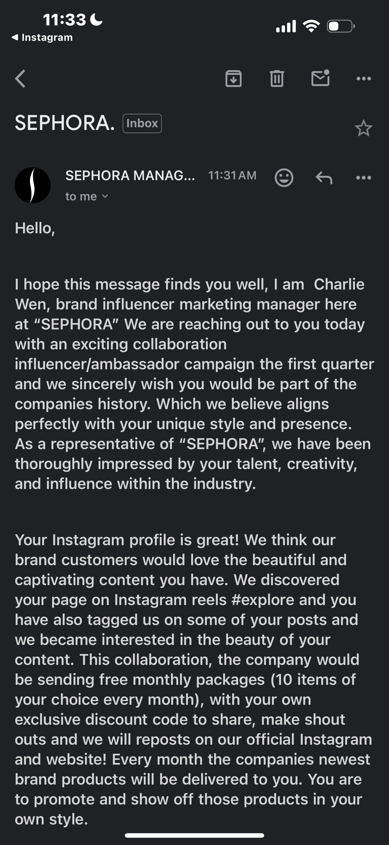 Scam or no - Beauty Insider Community