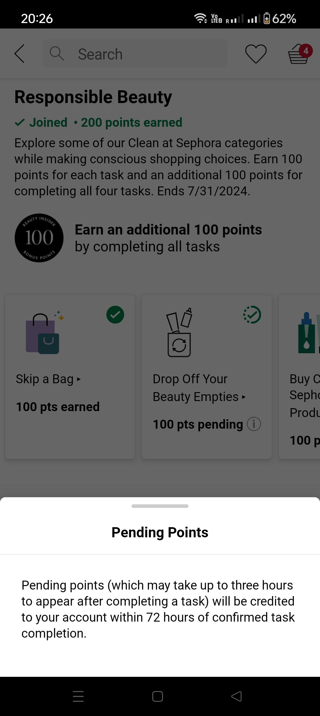 Drop off points not added in the app - Beauty Insider Community