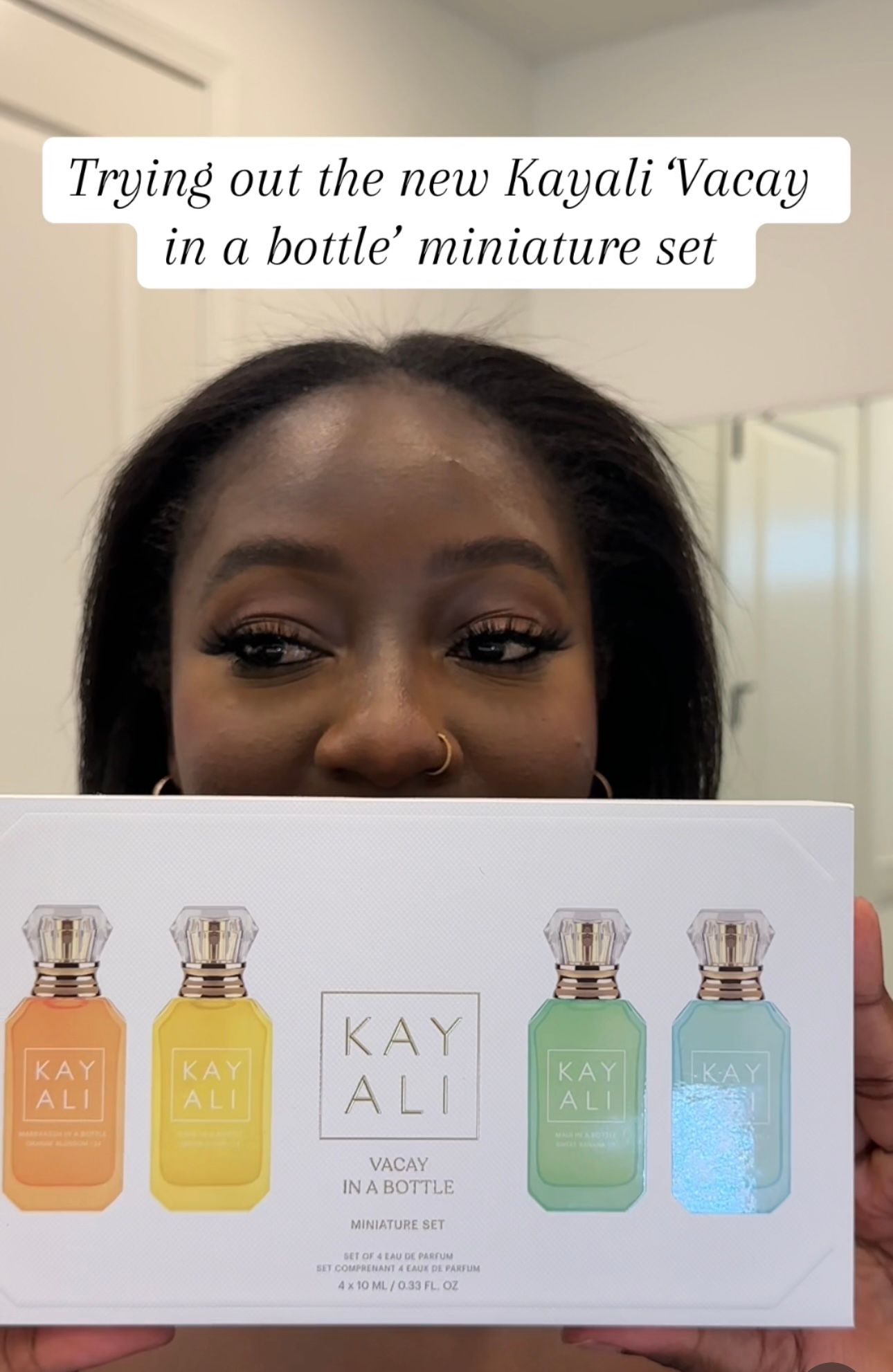 Kayali Vacay in a bottle miniature set - Beauty Insider Community
