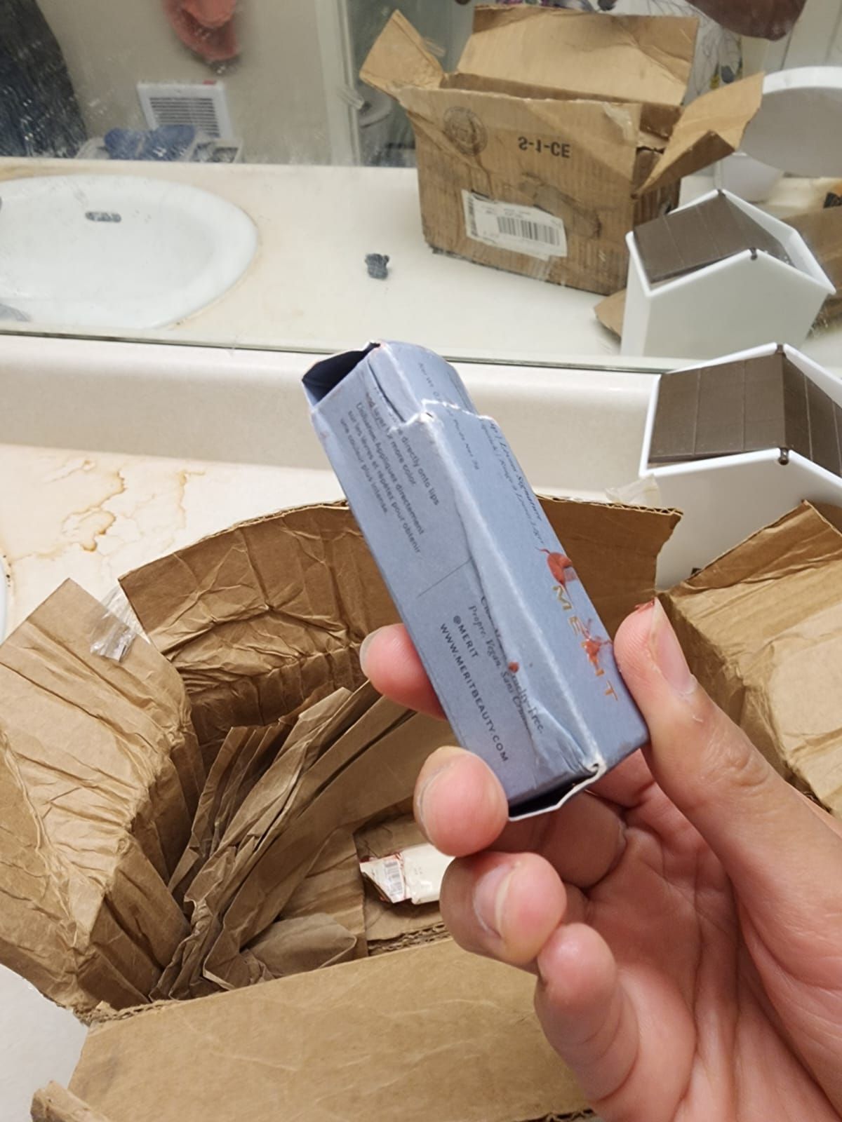 My entire order arrived damaged, product... - Beauty Insider Community