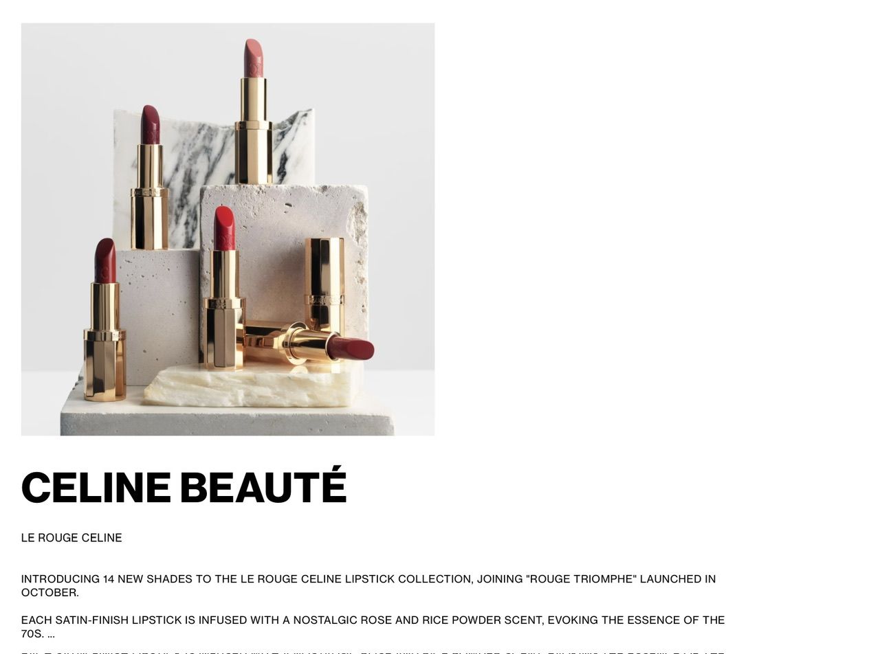 The Celine Beauté Thread - Beauty Insider Community