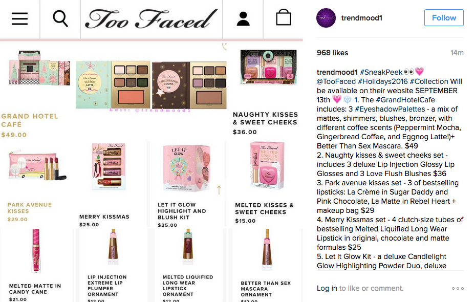Too Faced New Releases - Beauty Insider Community