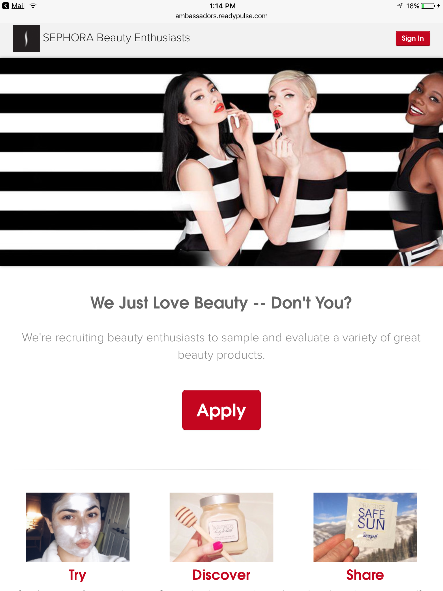 Sephora Beauty Enthusiast program???? - Beauty Insider Community