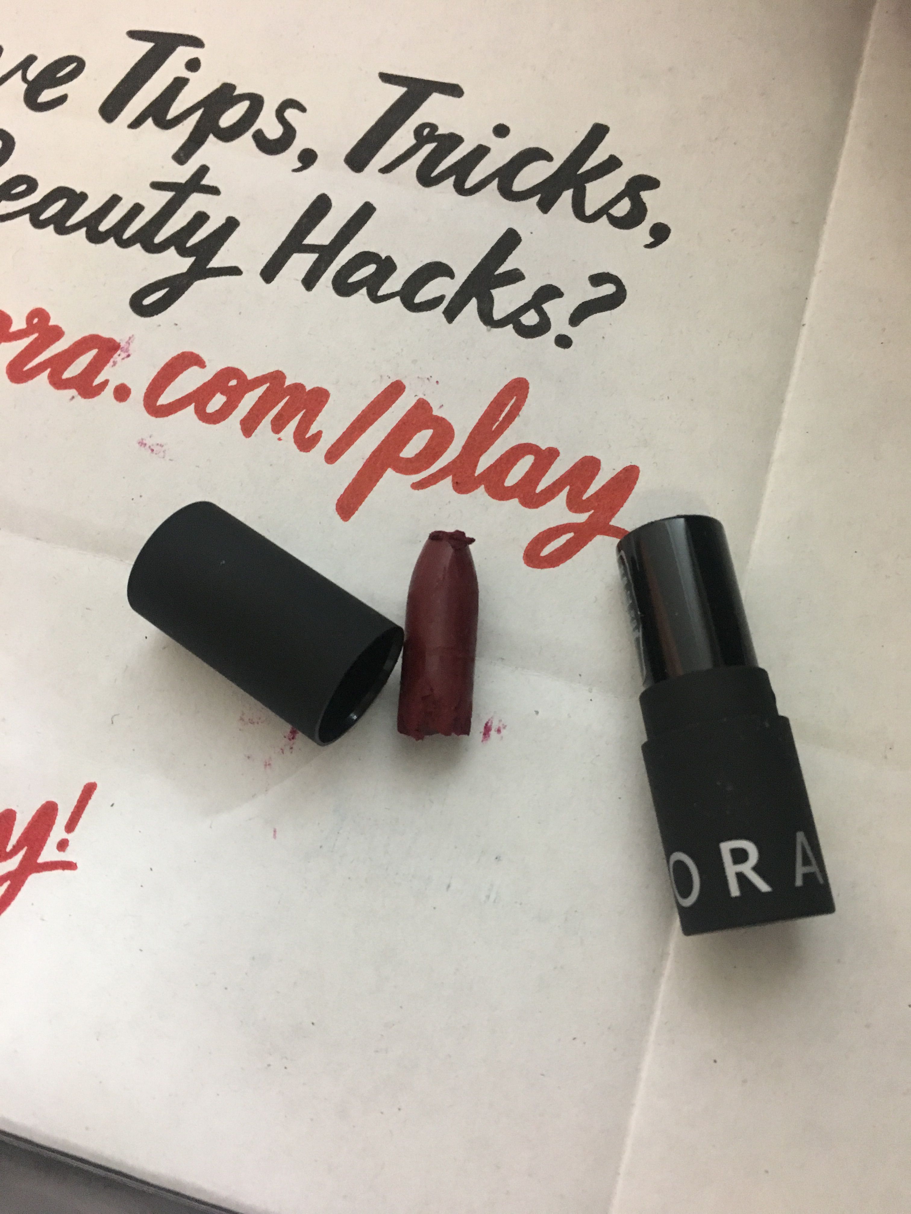 Re: Damaged lipstick in Feb playbox - Page 6 - Beauty Insider Community